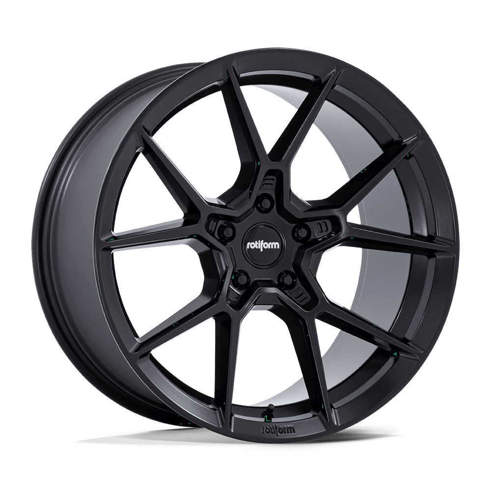 Rotiform Cast Aluminum Wheel R199 19x8.5 5x112 S-BLK 45mm ...