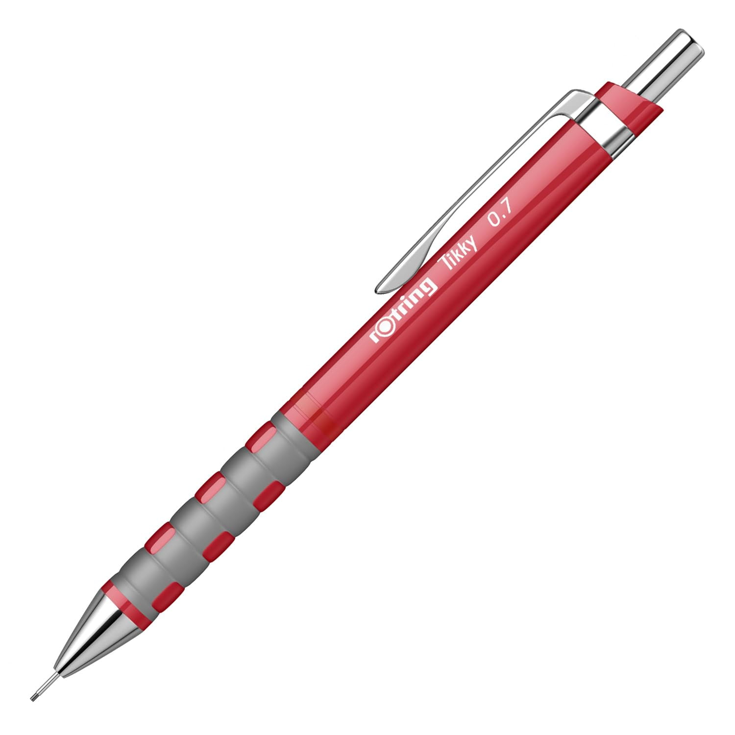 Roting Pencil Tikky II Mechanical Pencil RED Use 07 MM Leads - Walmart.com