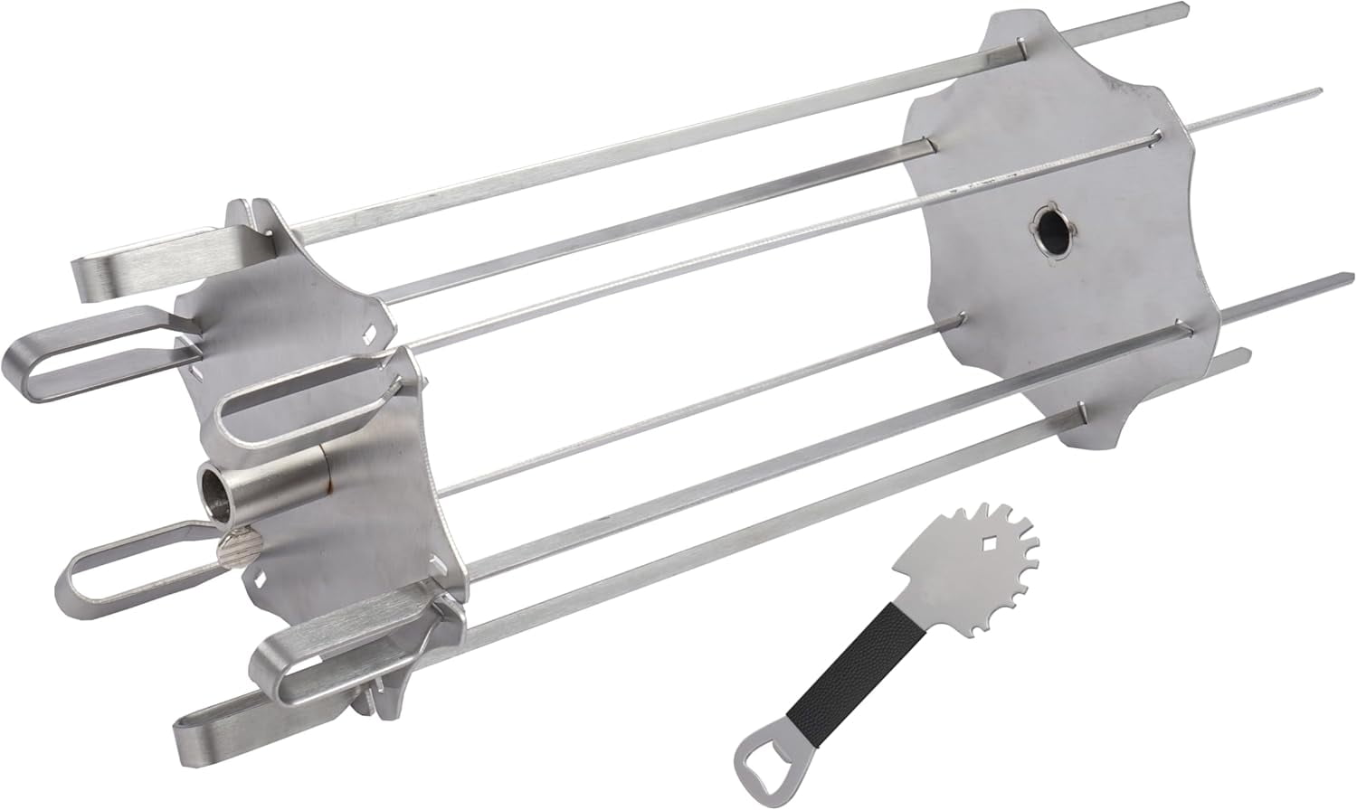 Rotisserie Kebab Skewer Set – 14mm (0.55”) Internal Diameter, Stainless ...