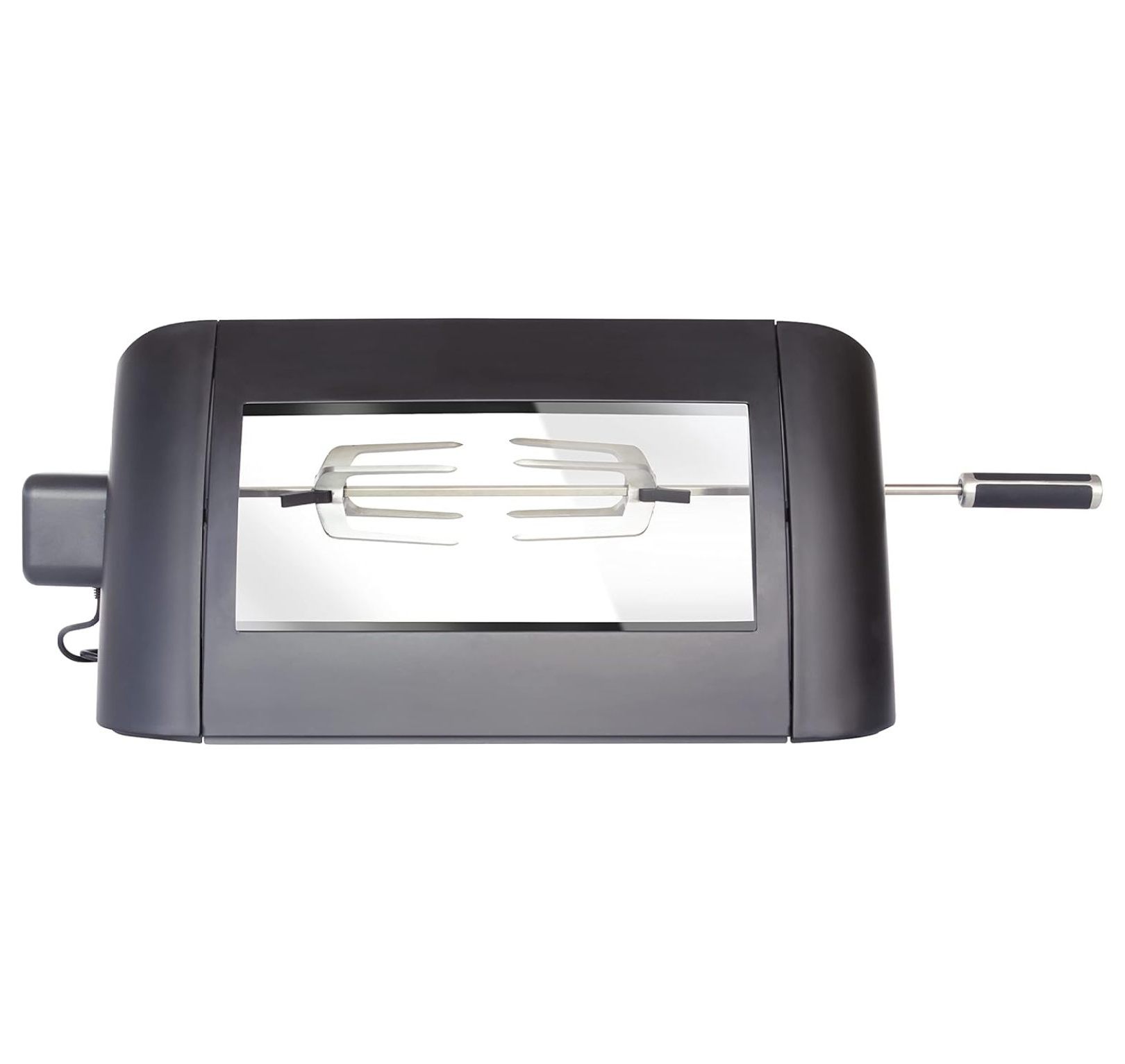 Rotisserie Kit with Internal Viewing Light, Compatible Force Gas Grill ...