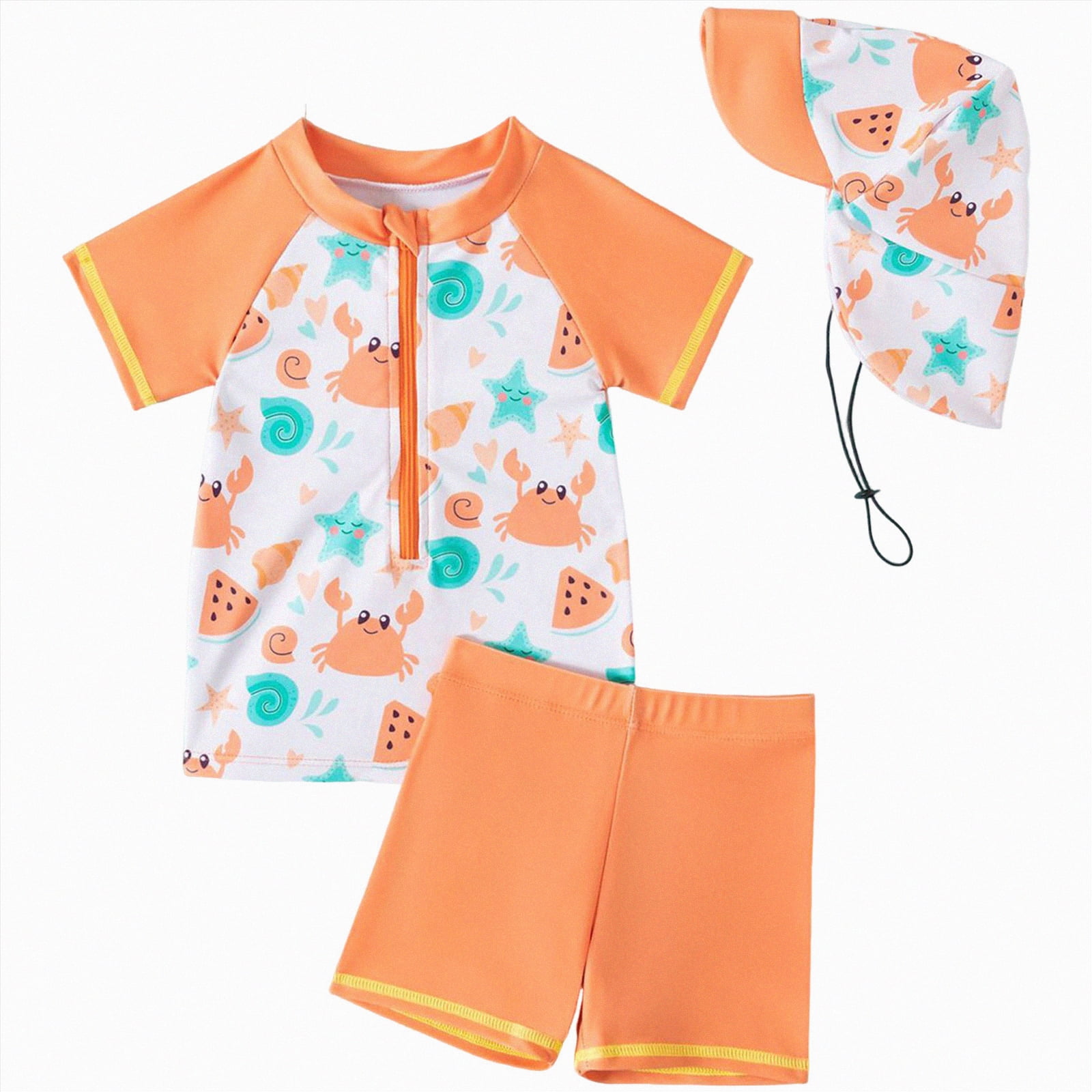 Rotm 3piece Swimsuit Baby Toddler Boys 3 Pieces Swimsuit Set Swimwear ...