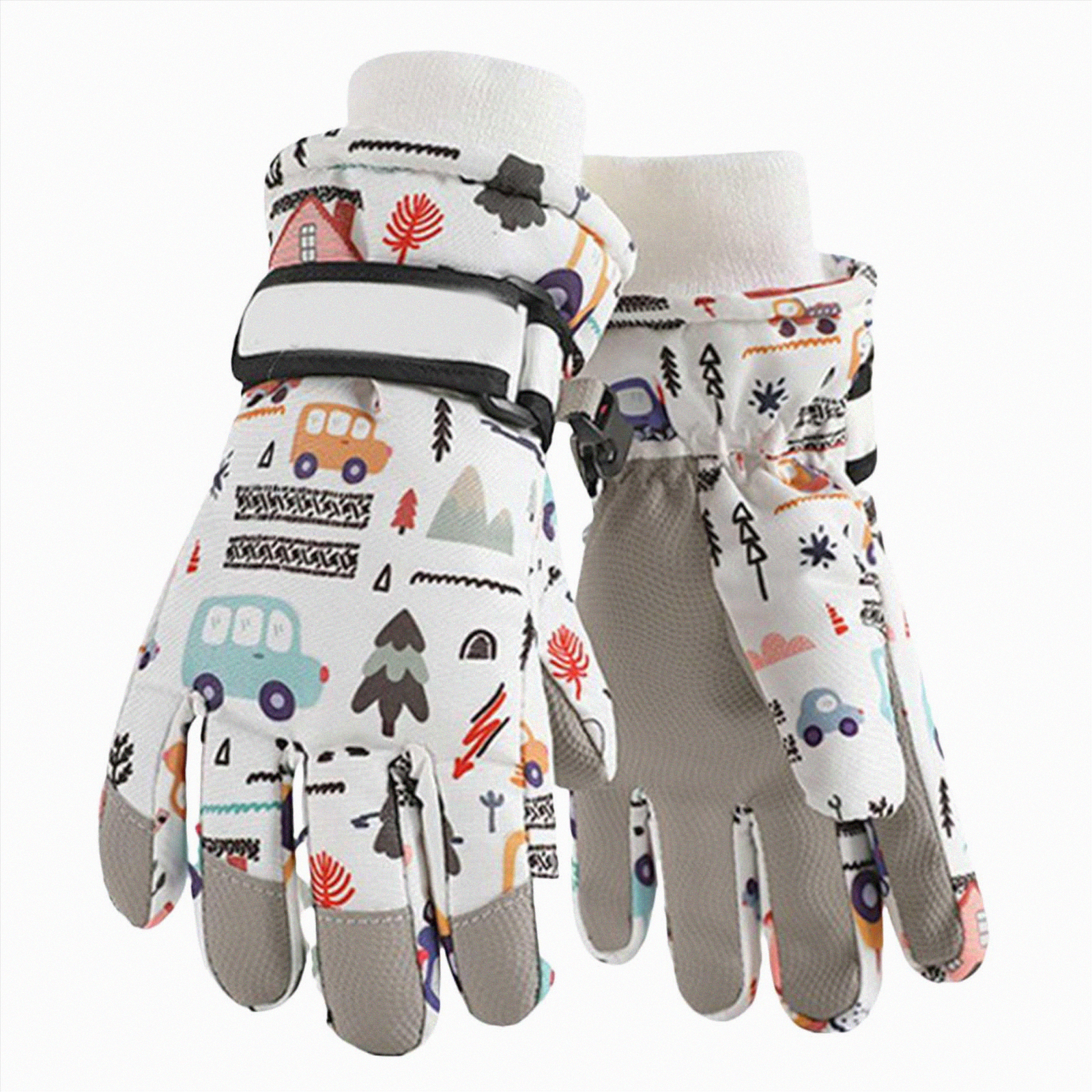 Rotm Ki'ds Gloves Winter Ki'ds Chi'ldren Ski Gloves Winter Snow Gloves ...