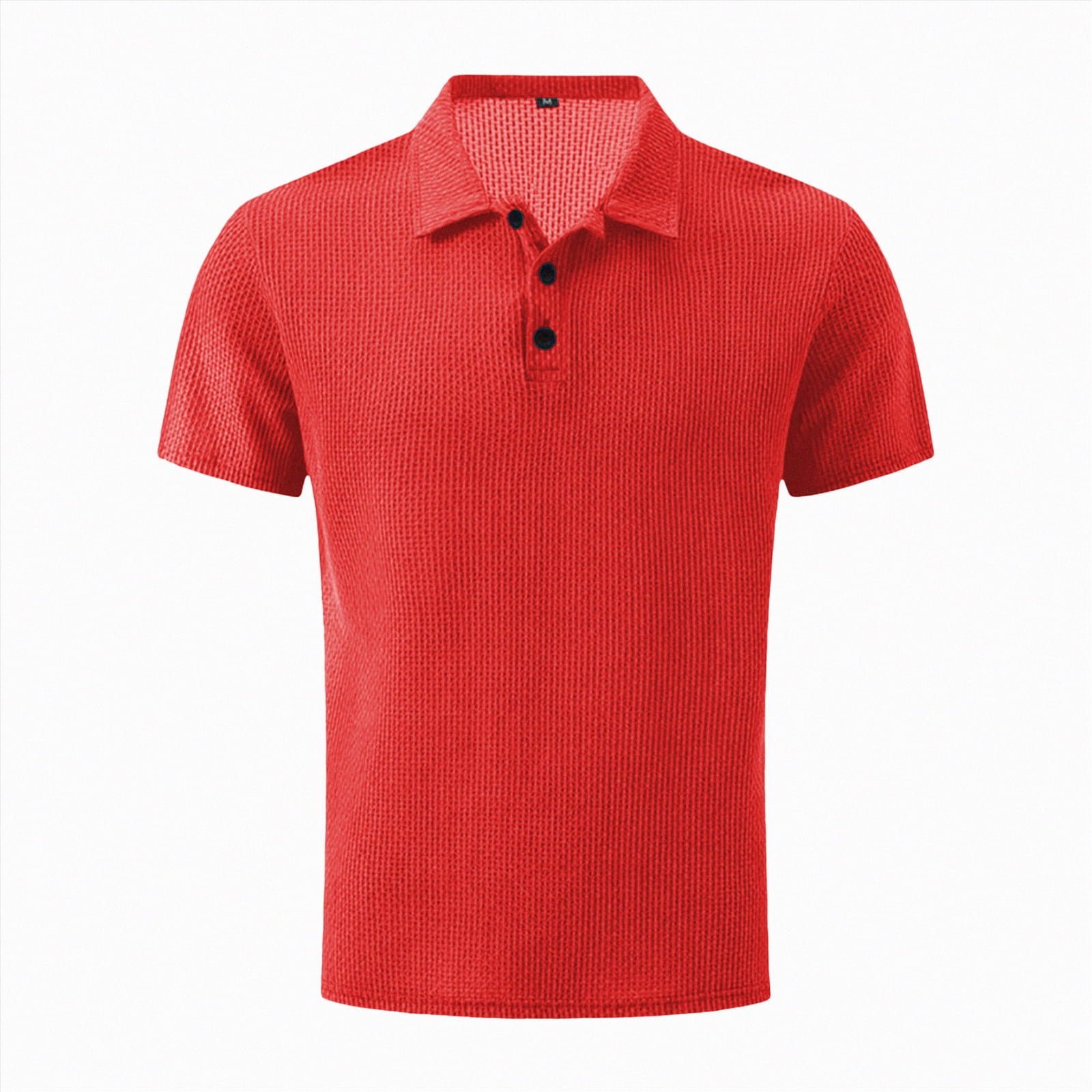 Rotm Polo Shirts for Men Mens Mesh Ice Silk Short Sleeve Quick Dry T ...
