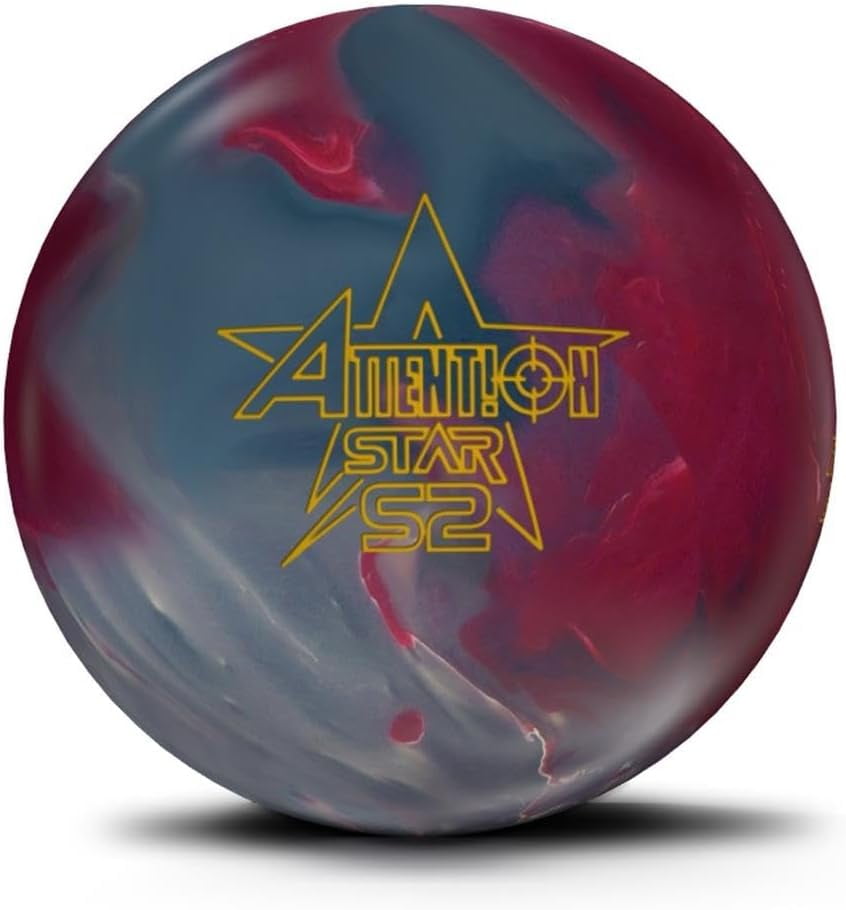Roto Grip Attention Star S2 Bowling Ball - Berry/Silver/Black Aqua ...