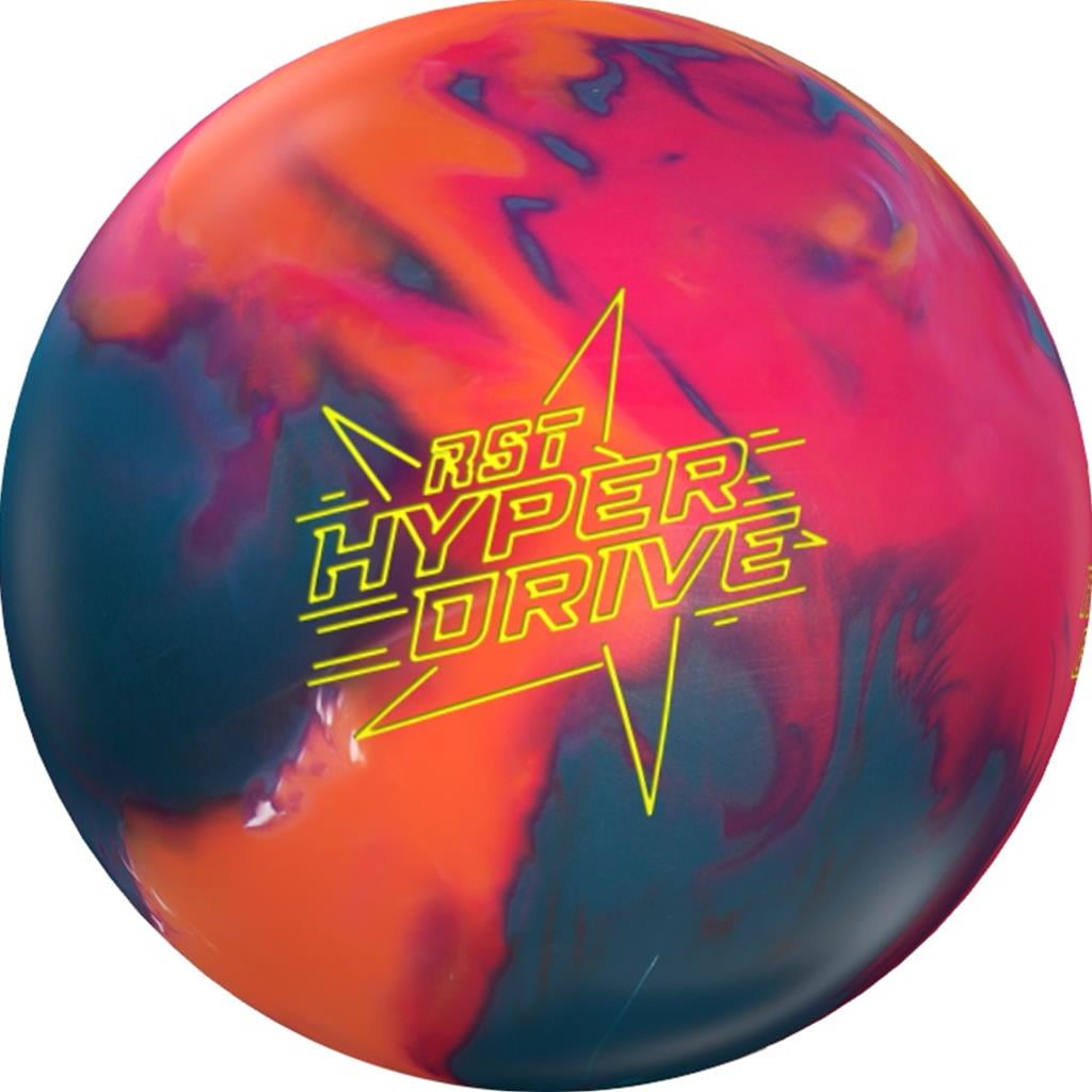 Roto Grip Hyperdrive Bowling Ball- Mango/Magenta/Royal 14 lb - Walmart.com