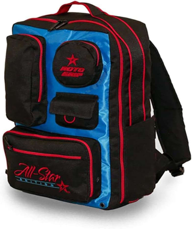 Roto Grip Topliner Competitor Backpack - Black/Red/Blue - Walmart.com