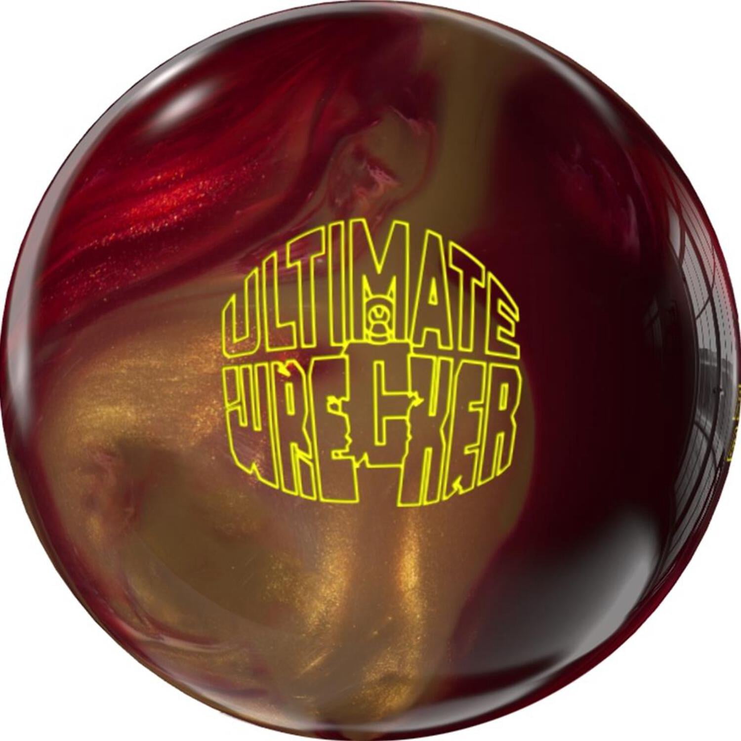 Roto Grip Ultimate Wrecker Bowling Ball - Cherry/Old Gold/Wine ...