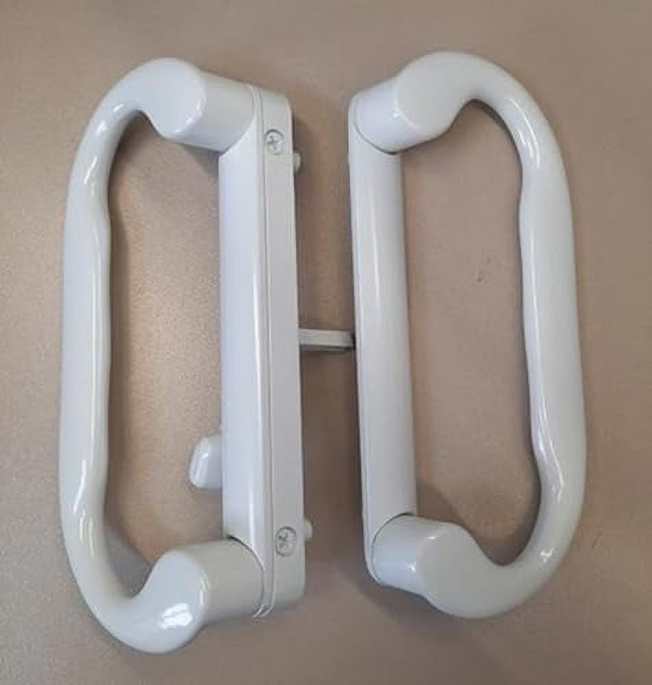 Roto Interlock Sliding Patio Glass Door 7.5" White Handle Set ...