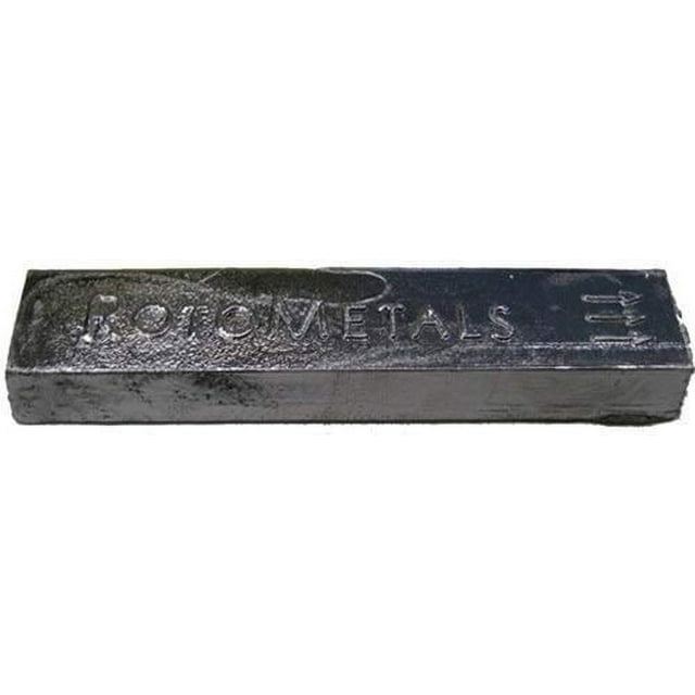 RotoMetals Hardball Bullet Casting Alloy Ingot (2% Tin, 6% Antimony and ...