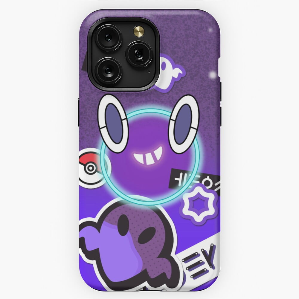 Rotom Case Ghost Type A Pokemon Inspired iPhone Case 17 11 12 13 14 15 ...