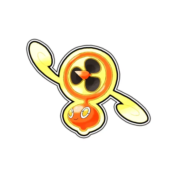 Rotom Fan Waterproof Sticker Phone Decal Water Bottle Stickers Car ...