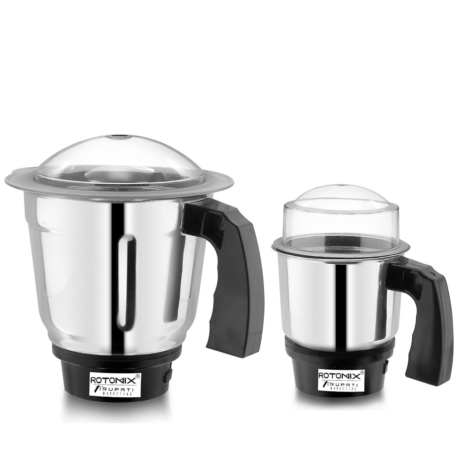Rotomix Dry and Chutney for Mixer Grinder Set of 2 Stainless Steel ...
