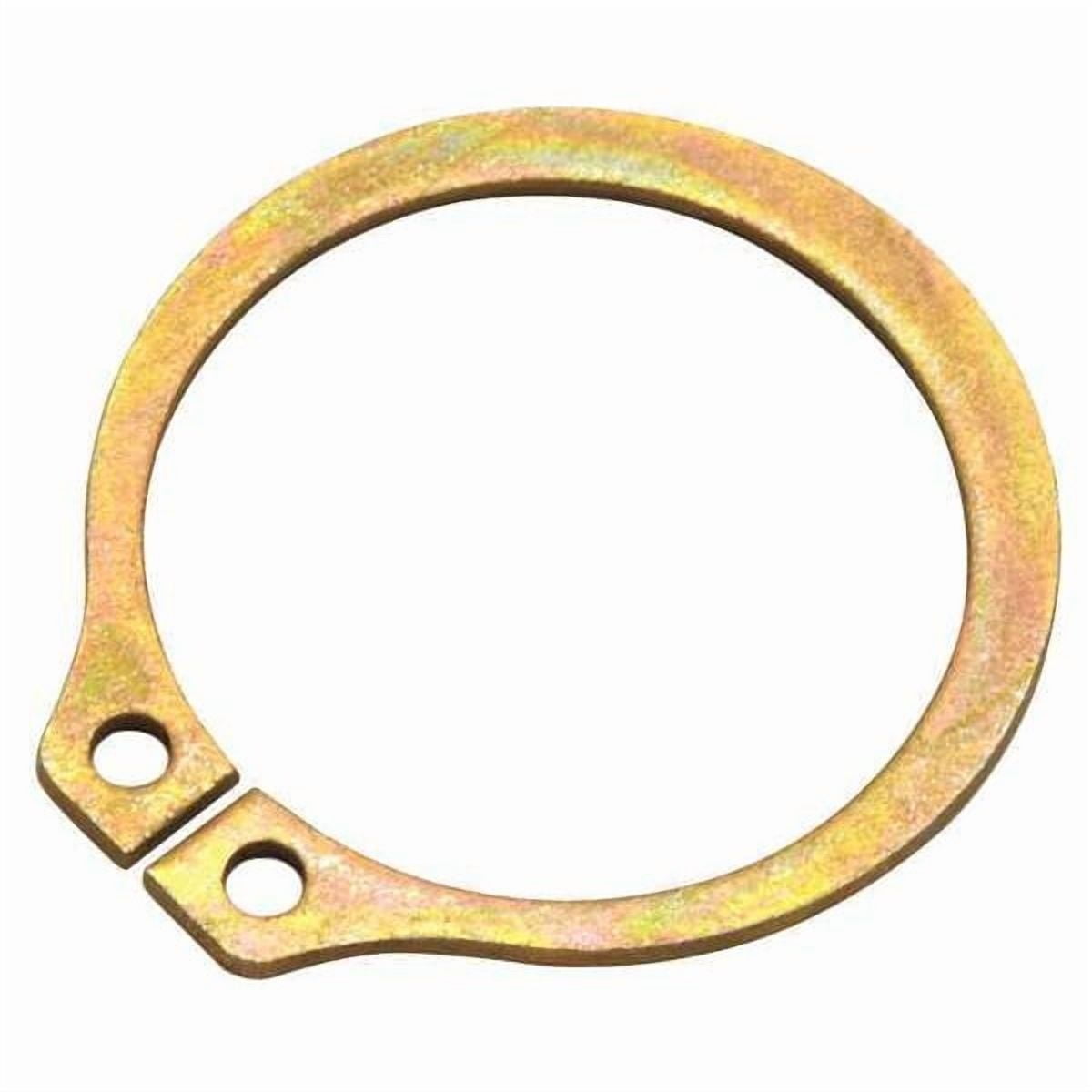 Rotor Clip External Retaining Ring, Steel, Zinc Yellow Finish, 100 PK ...