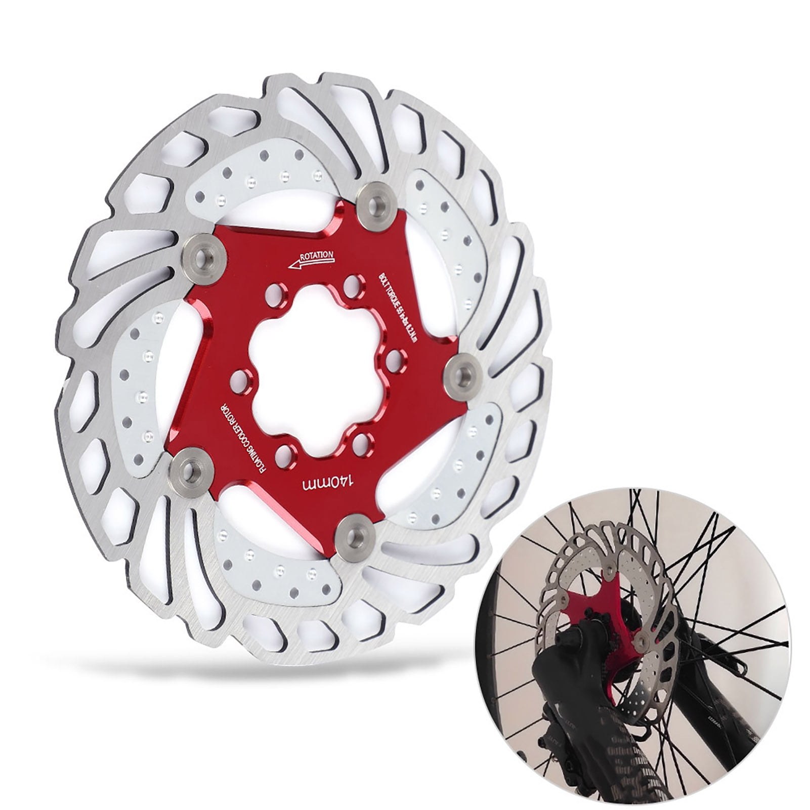 Rotor,Stainless Steel Disc Brake Cooling Floating Rotor, Cooling ...