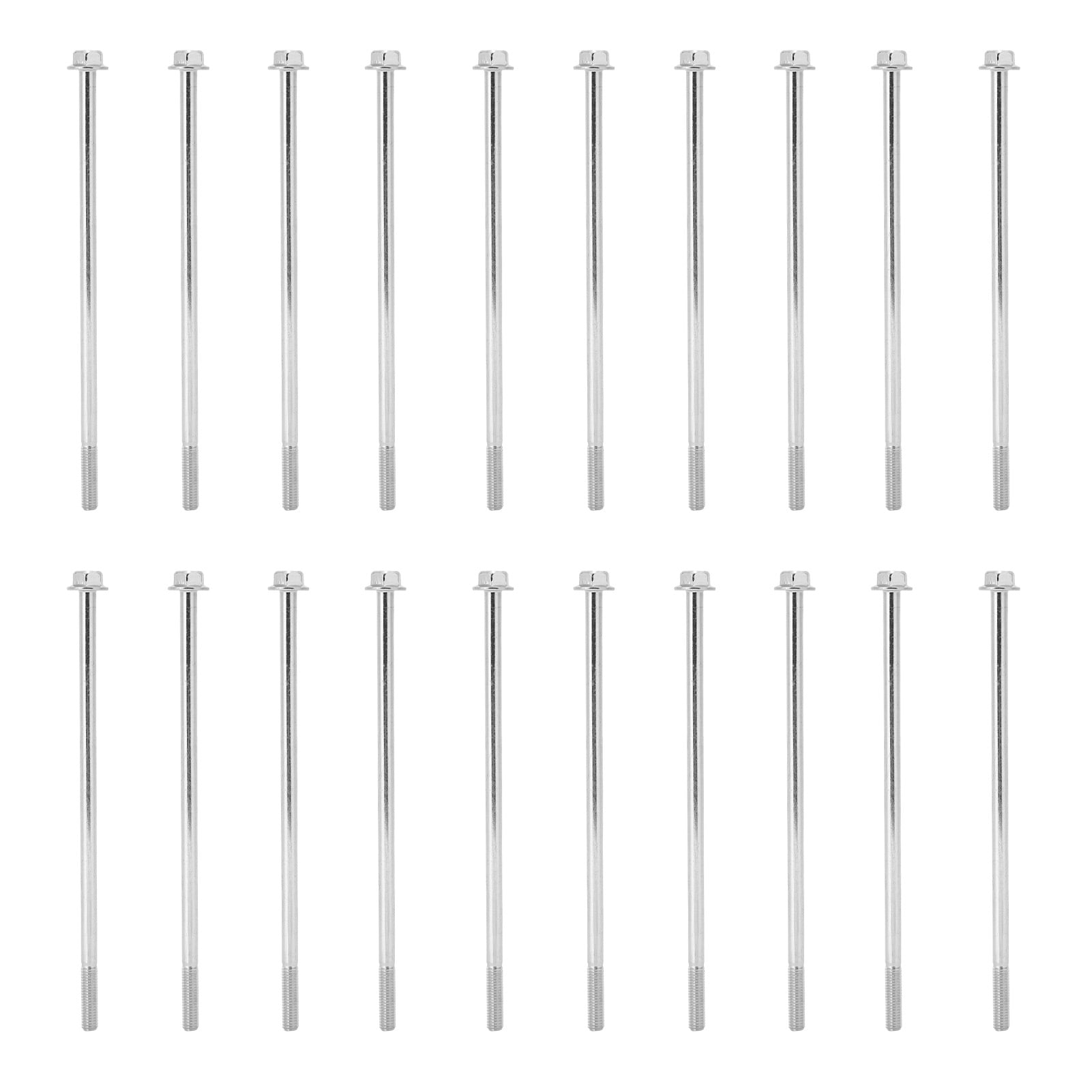 Rotor Stator Screw Set M6x155 20 Pieces Hex Flange Long Bolts For rotor-stator-screw-set-m6x155-20-pieces-hex-flange-long-bolts-for