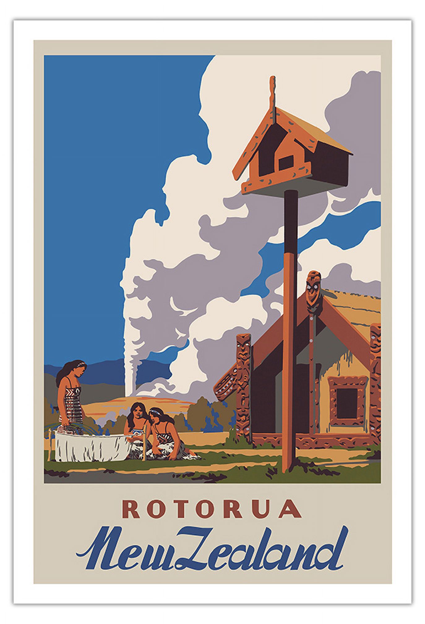 Rotorua New Zealand - Hell’s Gate (Tikitere) Geyser - Maori Native ...