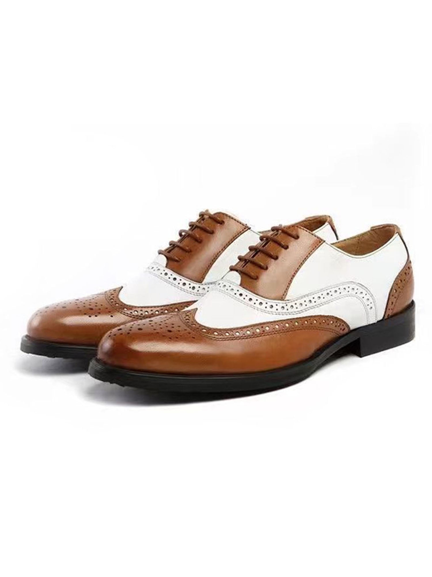 Rotosw Men Brogues Wingtips Dress Shoes Business Oxfords Lightweight ...