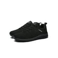 Rotosw Mens Sneakers Round Toe Trainers Lace Up Athletic Shoes ...