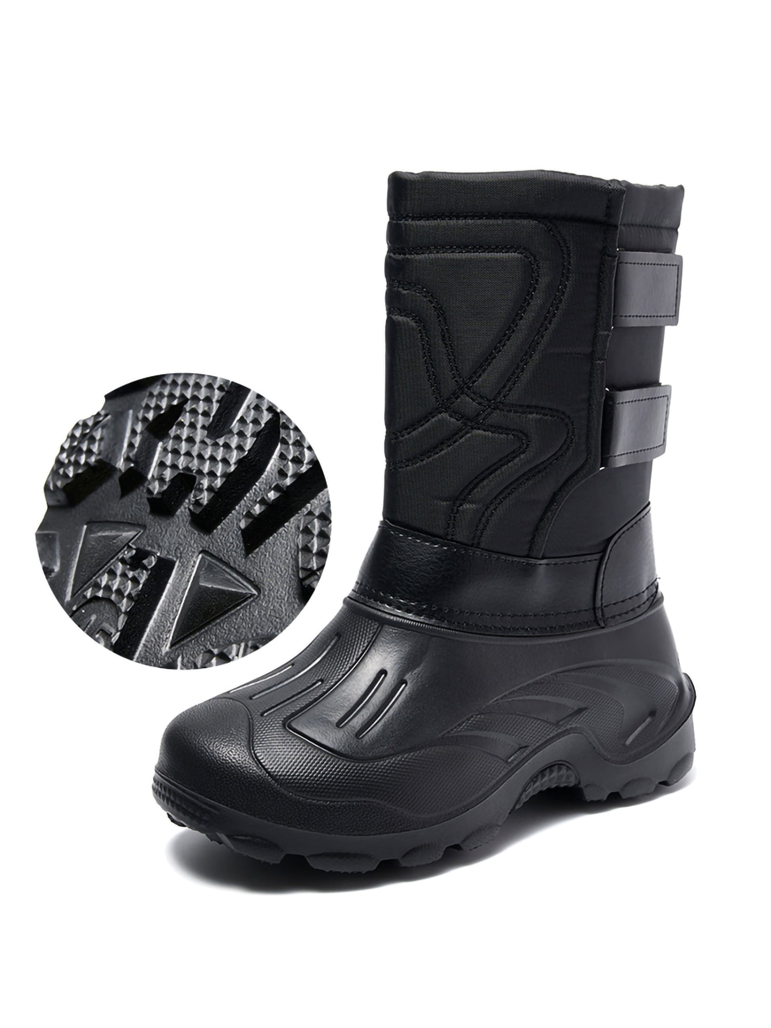 Rotosw Men's Insulated & Waterproof Snow Boots, Comfortable Warm ...
