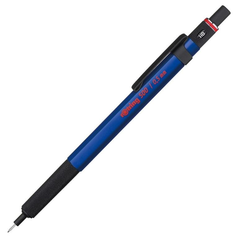 Rotring 500 Mechanical Pencil Blue Barrel 0.5mm Gift Box 1 Count Pack of 1 Walmart