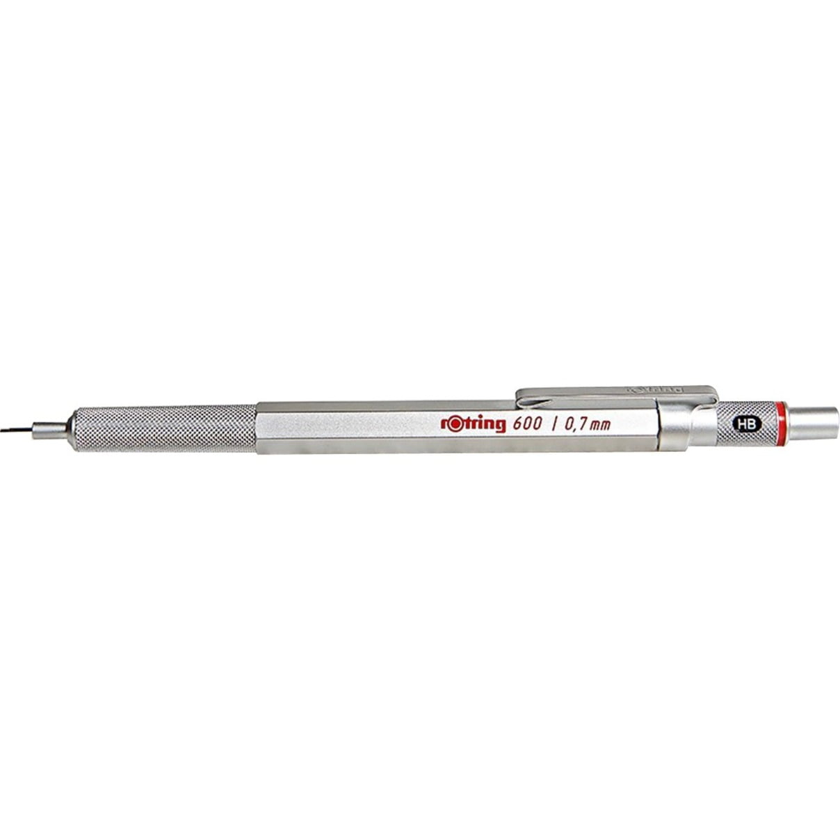 rOtring 600 Mechanical Pencil, Full Metal Body, Hexagonal Barrel ...