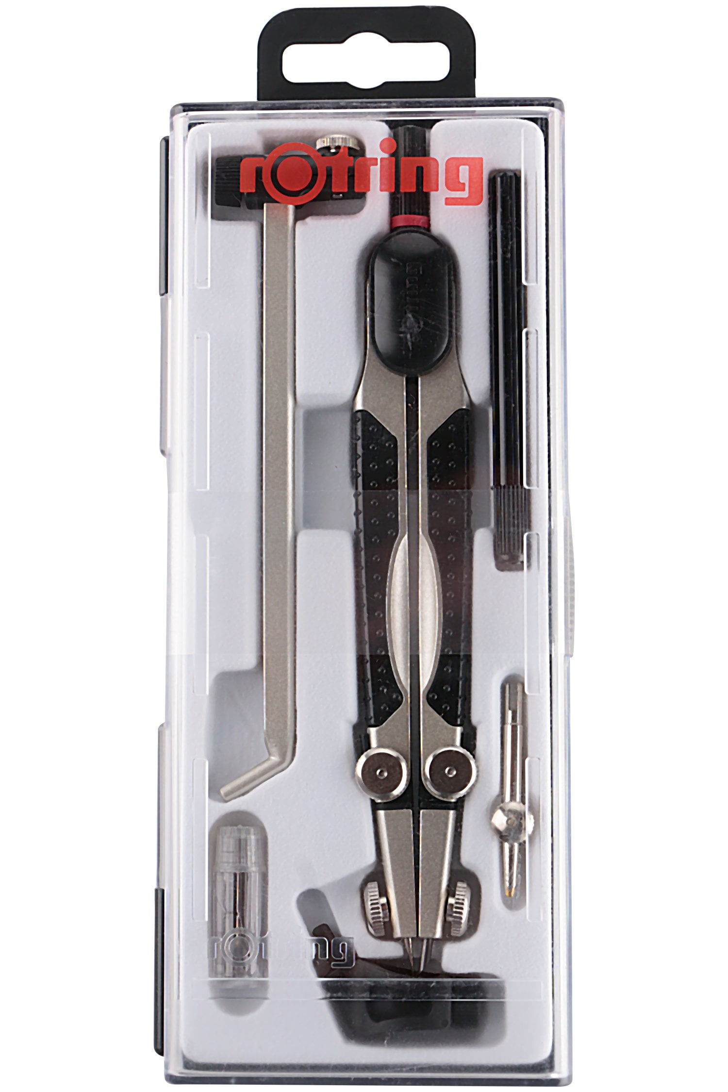 Rotring Compact Giant Universal Compass (6 Pieces) Technical Drawing ...