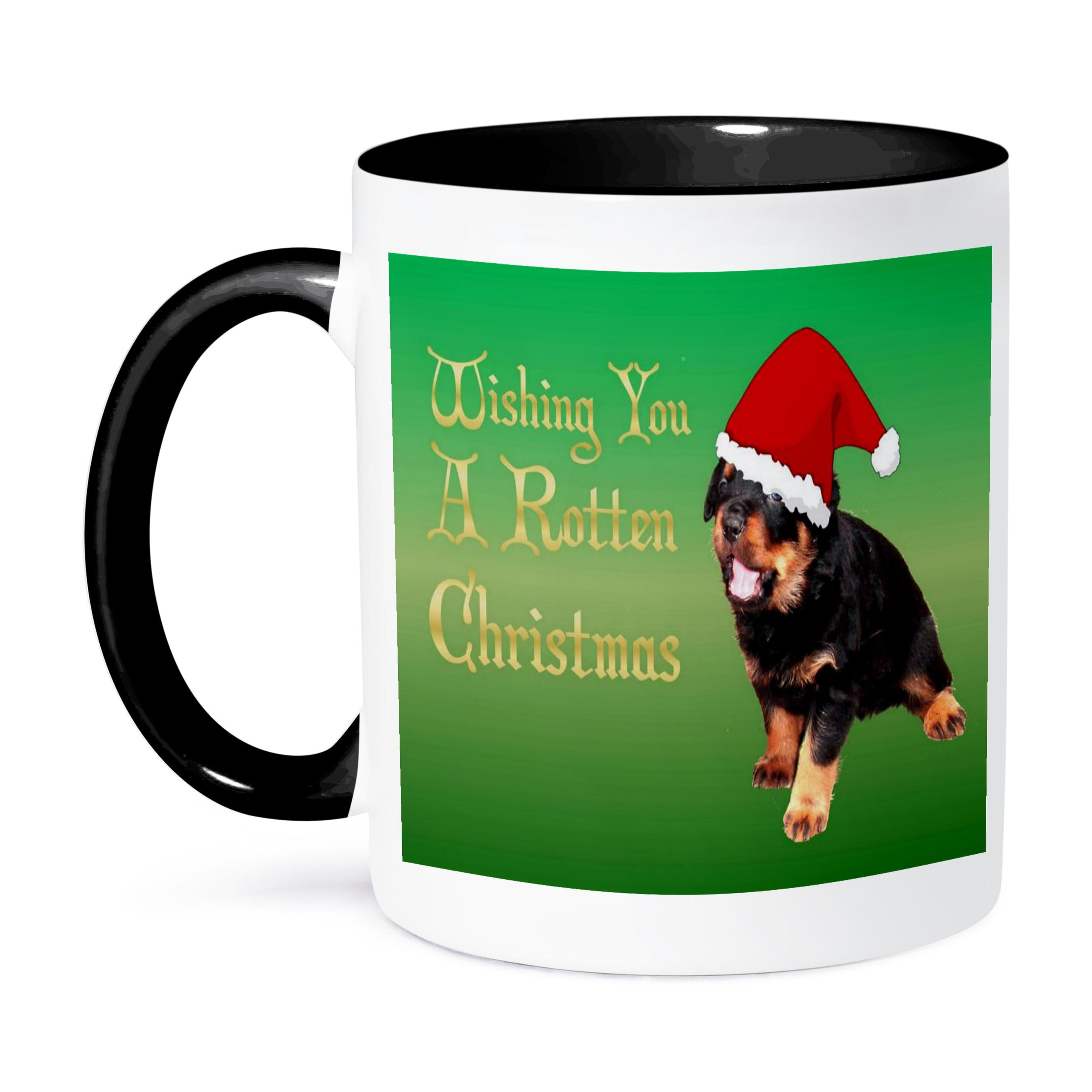 3dRose, Rotten Christmas - rottweiler, rottweilers, rottie, rotties ...