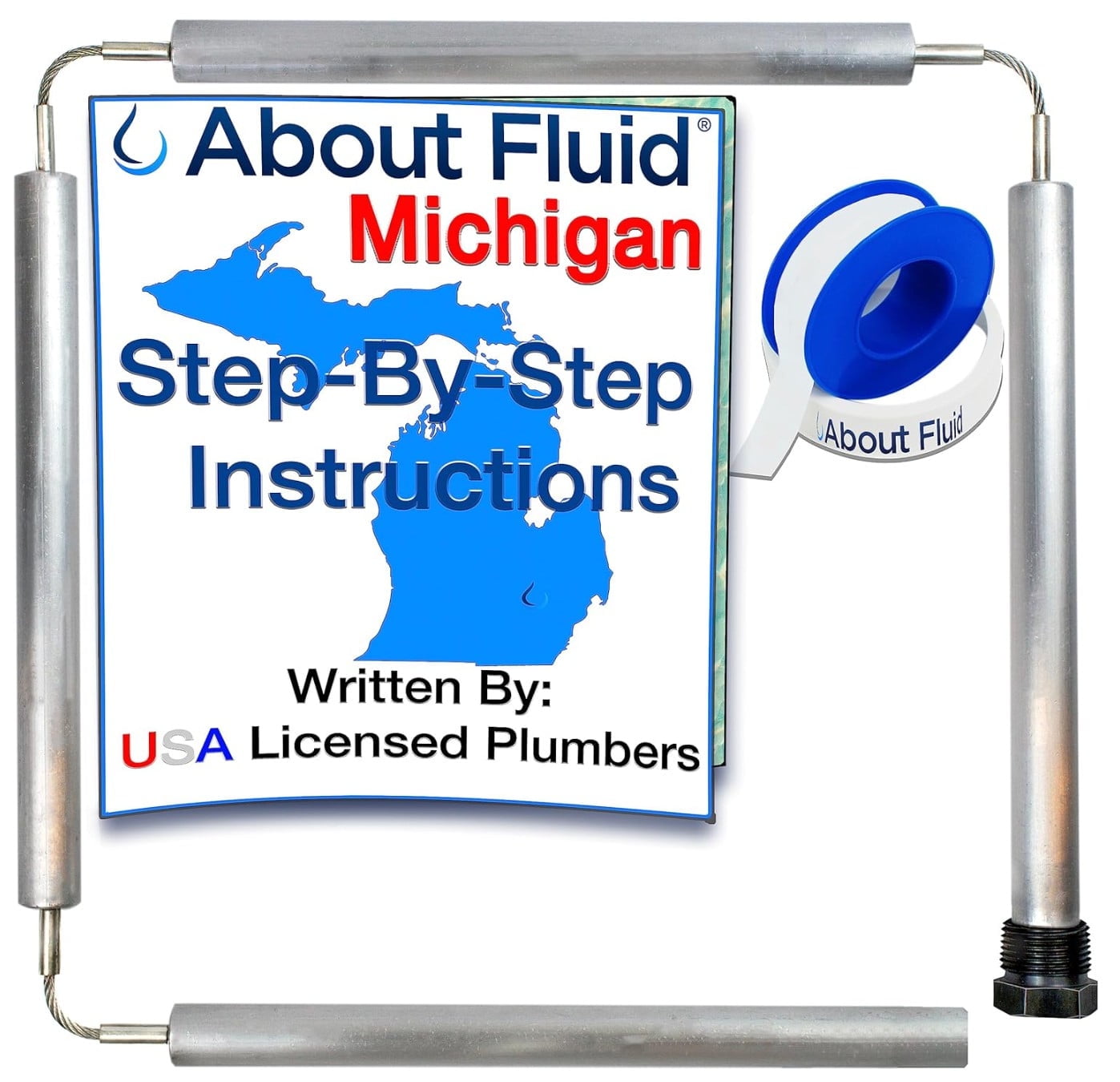 Rotten Egg Odor Fix, About Fluid Michigan Aluminum/Zinc Anode Rod for ...