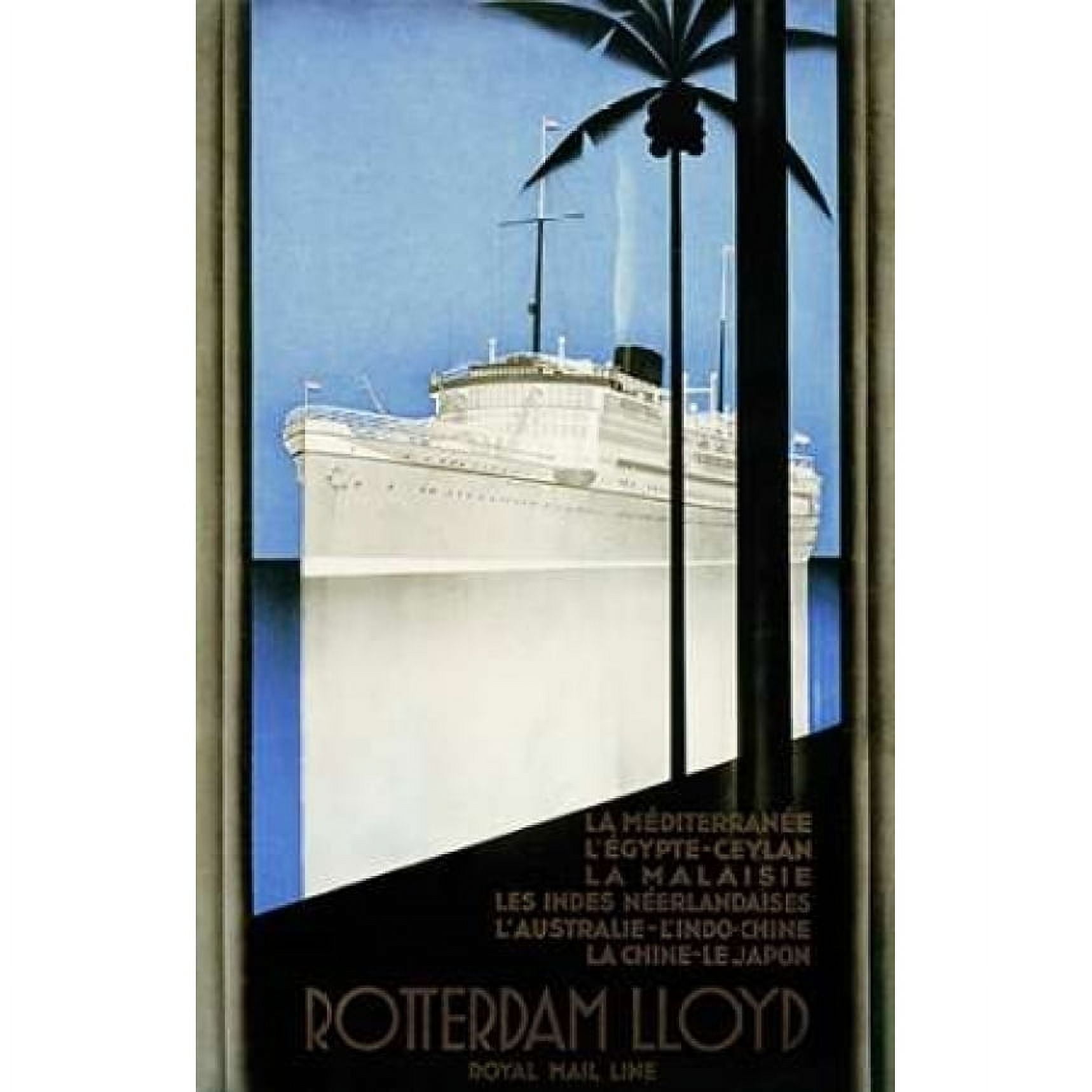 Rotterdam Lloyd Poster Print by Johann Von Stein - Walmart.com