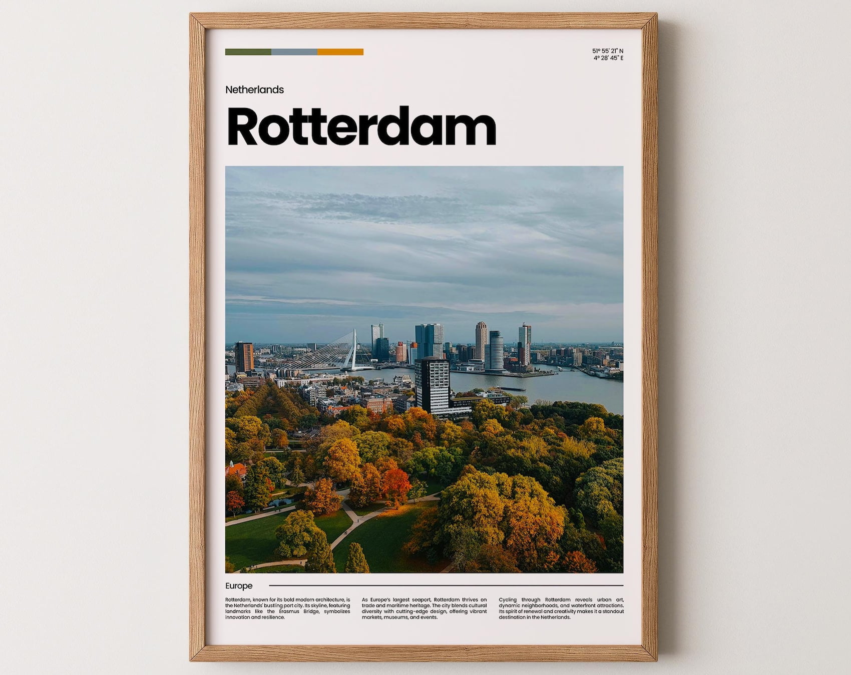 Rotterdam Poster, Rotterdam Print, Rotterdam Photo, Rotterdam Art ...