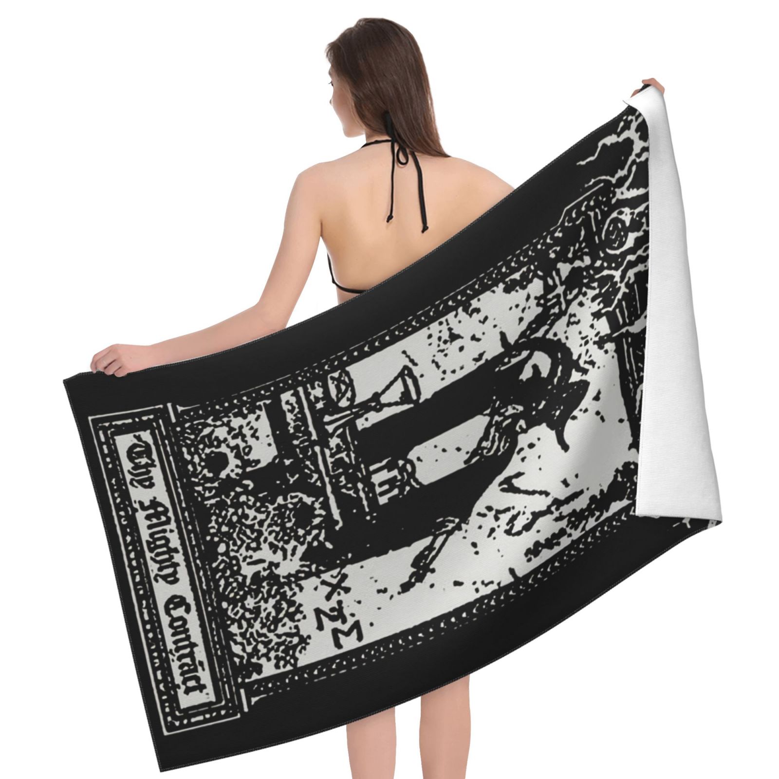 Rotting Christ Anime Towel Absorption Quick Dry Absorption Luxury Beach ...