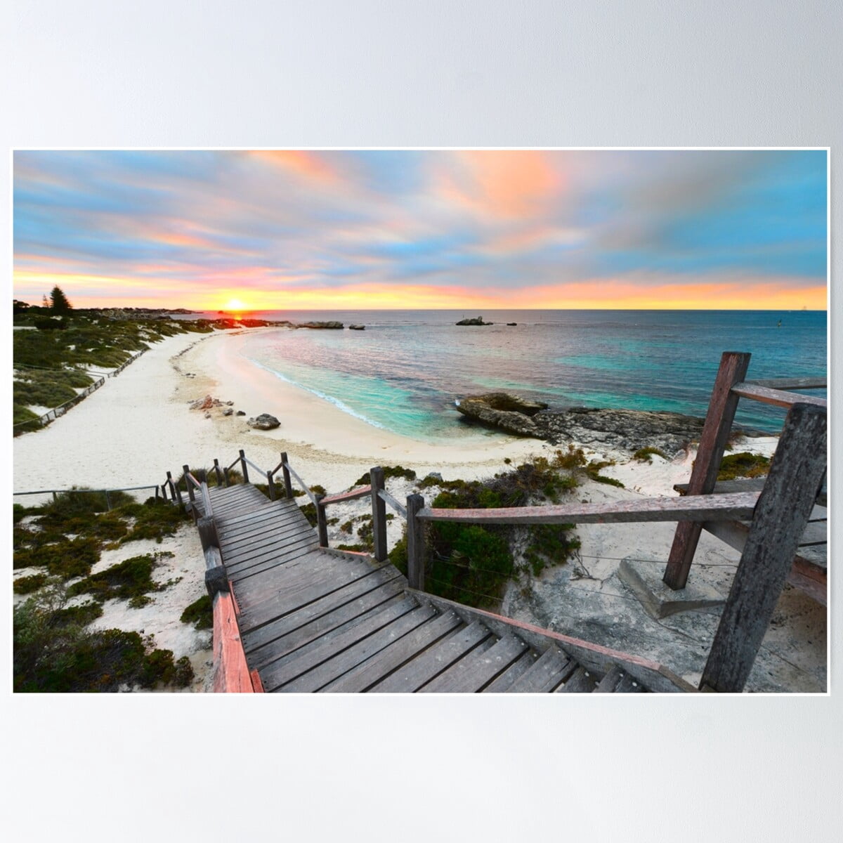 Rottnest Poster Wall Art, Modern Wall Decor For Living Room Bedroom ...
