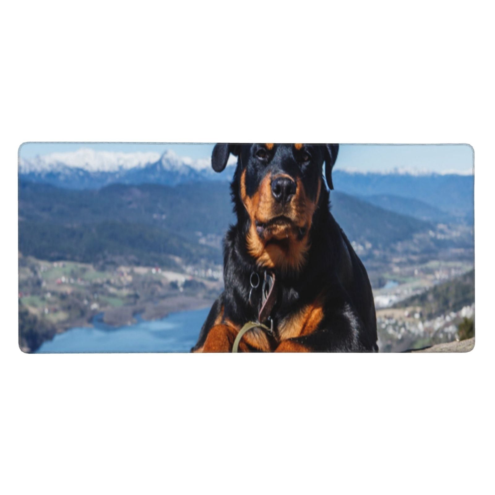 Rottweiler Clloch Mousepad Large Mouse Pad Desk Pad Computer Keyboard ...