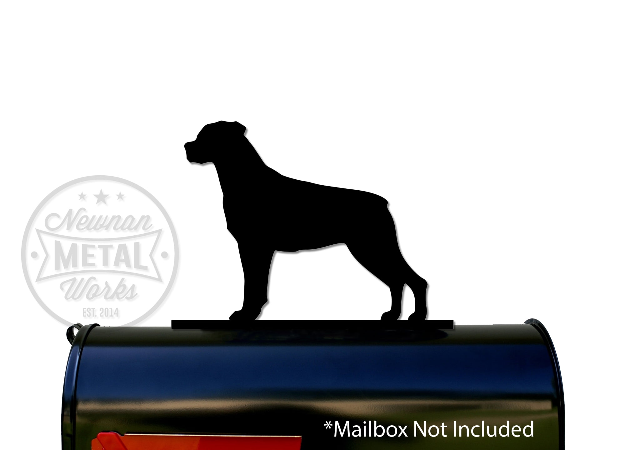 Rottweiler Dog Mailbox Topper / Sign - Rottie - Hardware Included ...