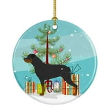 Rottweiler Merry Christmas Tree Ceramic Ornament - Walmart.com