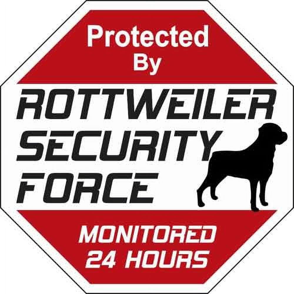 Rottweiler Security Force Sign - Walmart.com