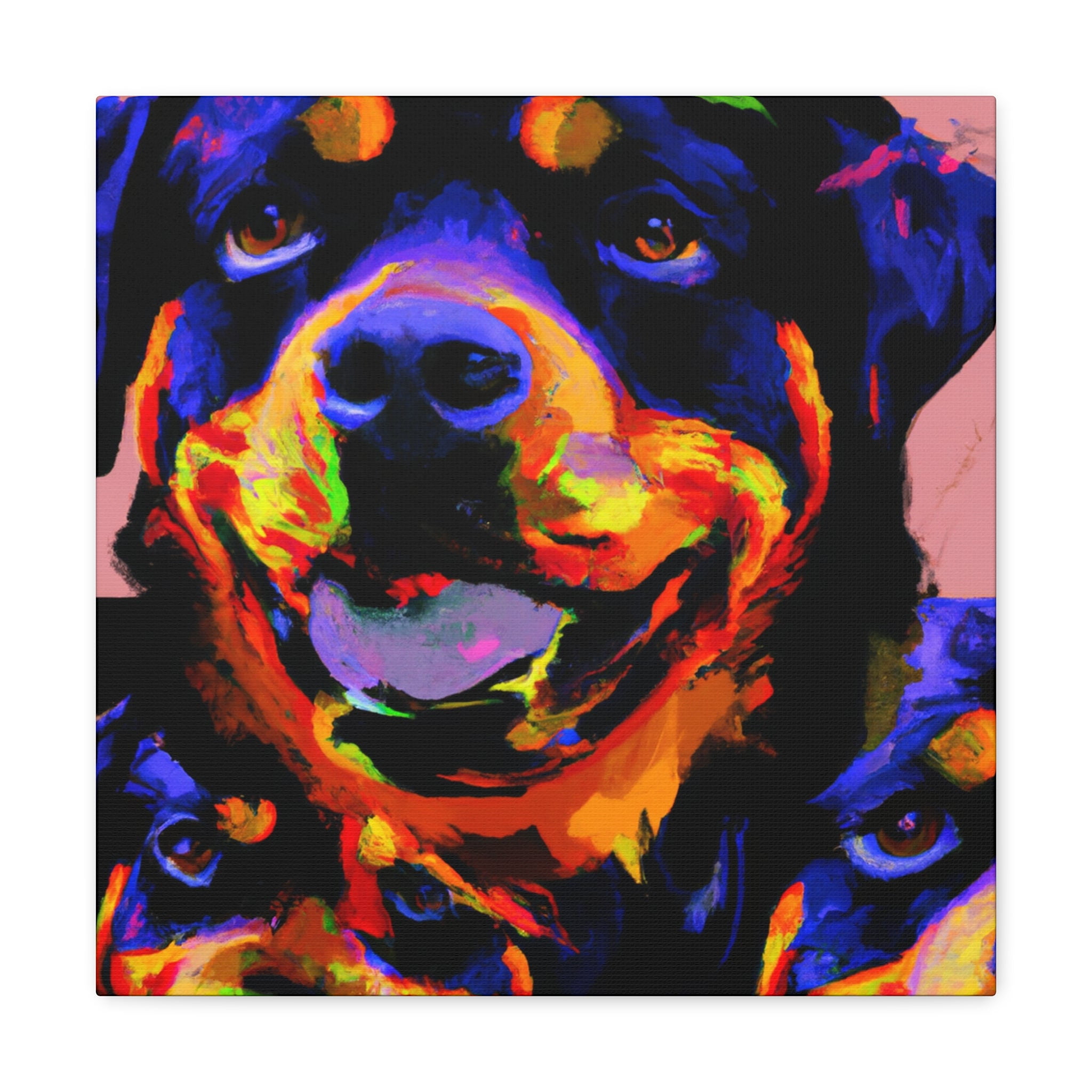 Rottweiler in Pop Art - Canvas - Walmart.com