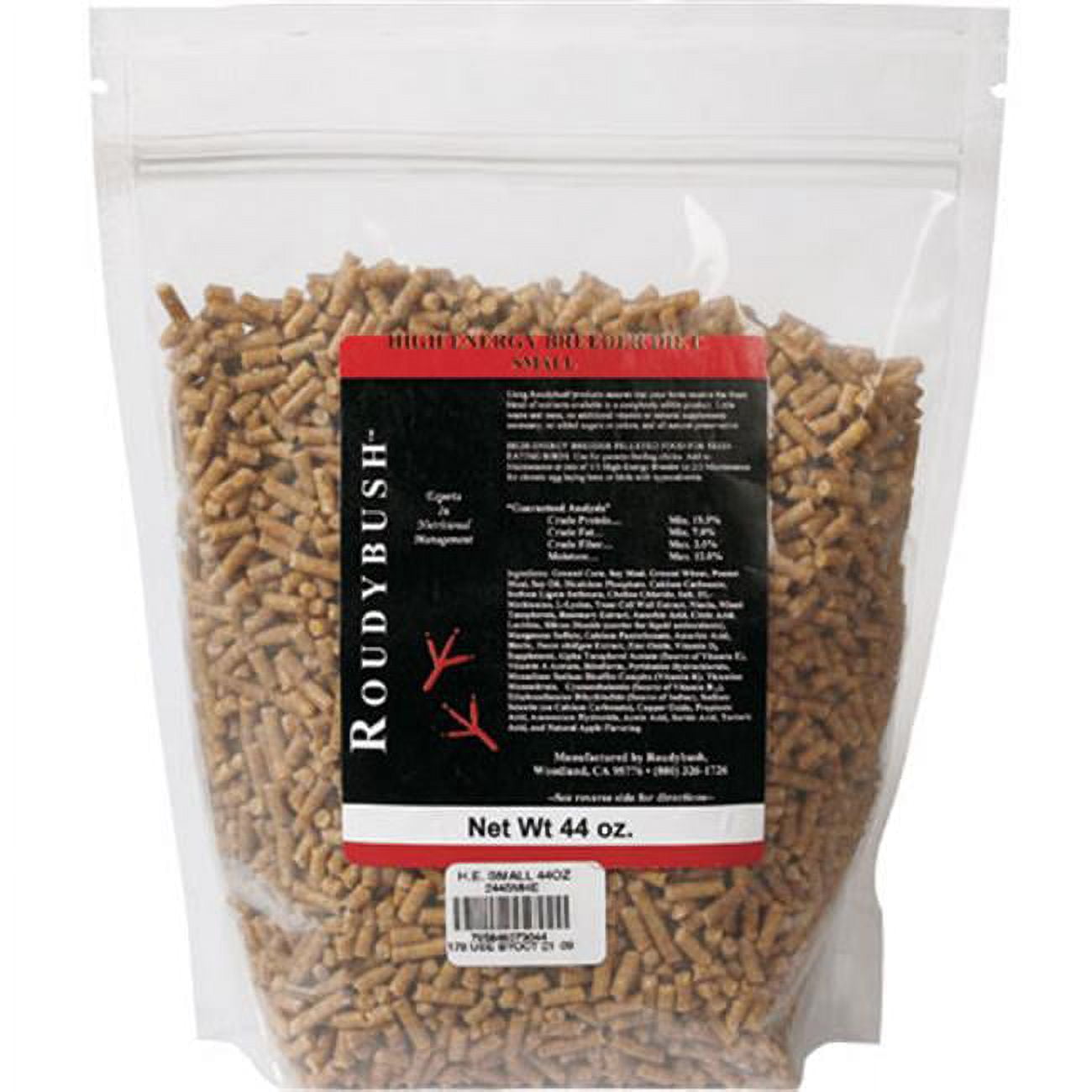 Roudybush High Energy Breeder Bird Food, Crumble, 25LBS - Walmart.com