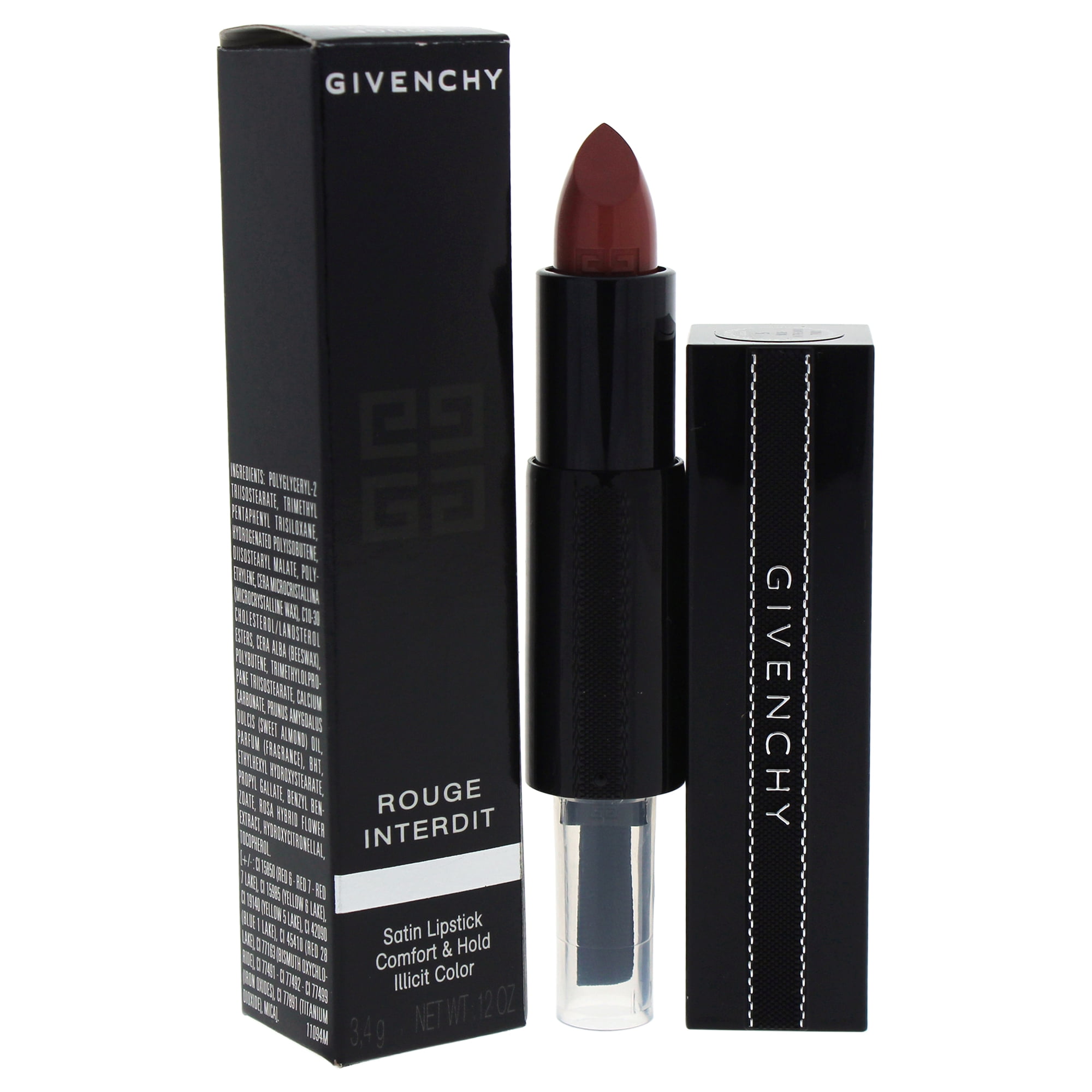 Rouge Interdit Satin Lipstick - # 10 Boyisch Rose by Givenchy for Women ...
