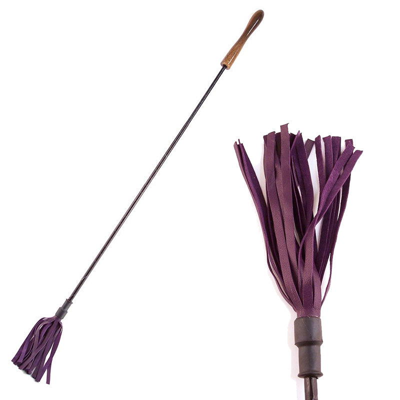 Rouge Riding Crop with Rounded Wooden Handle Purple - Walmart.com