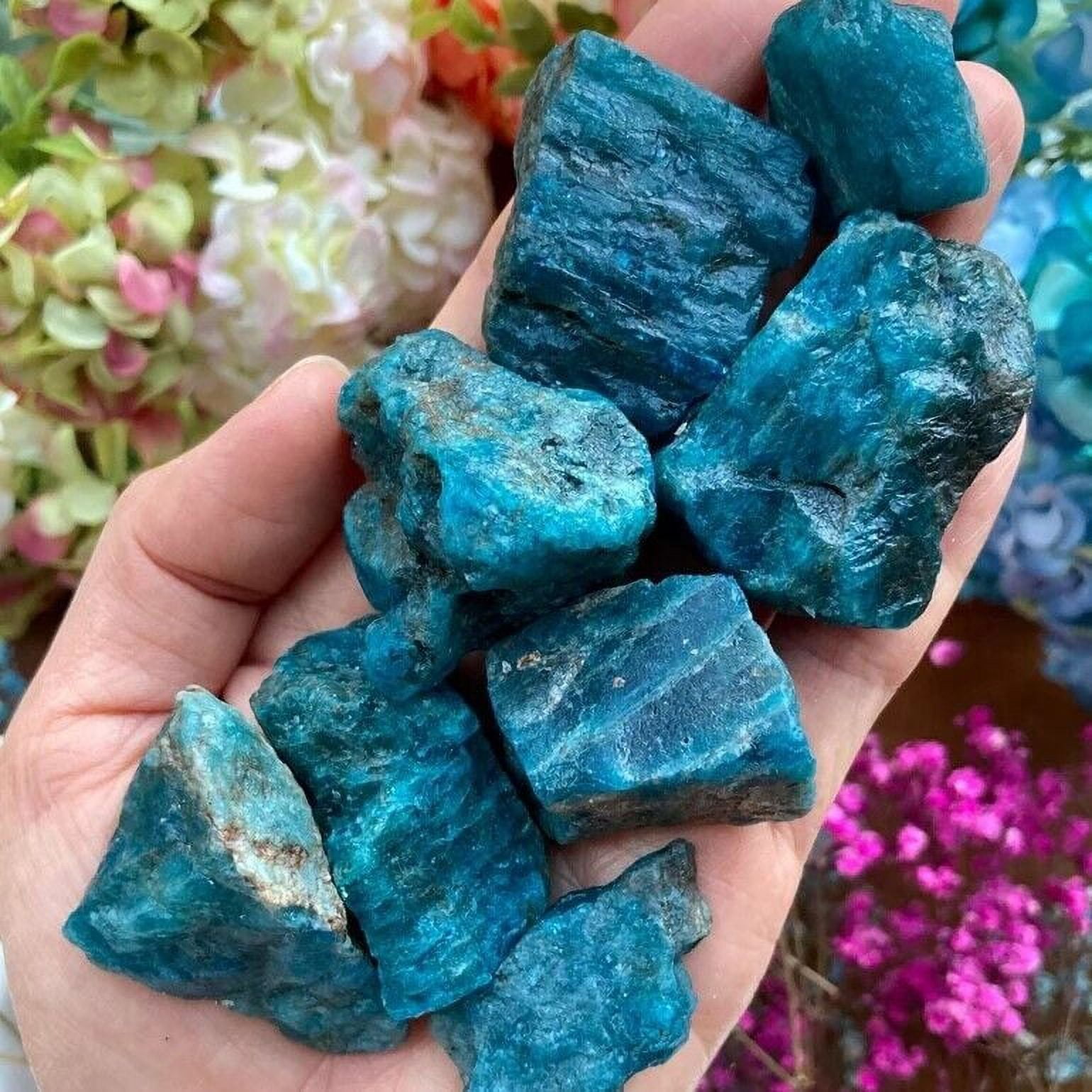 Rough Blue Apatite Large Chunks Healing Crystal Rocks Specimens Gift ...