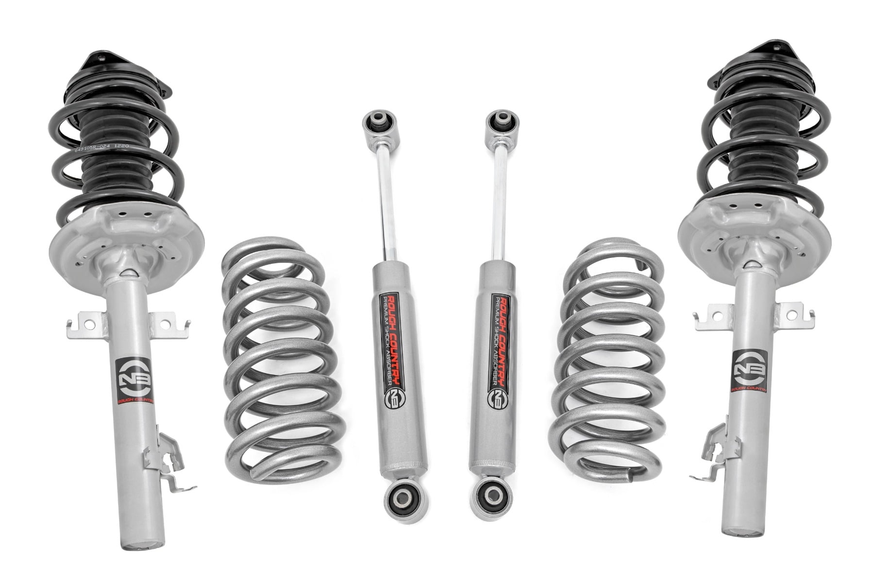 Rough Country 1.5" Lift Kit w/N3 Struts for 2014-2020 Nissan Rogue ...