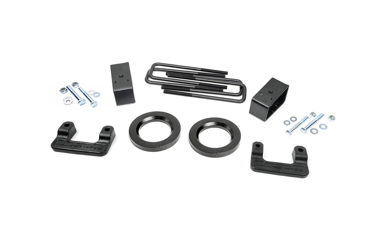 Rough Country 2.5" Leveling Lift Kit (fits) 2007-2018 Chevy Silverado ...
