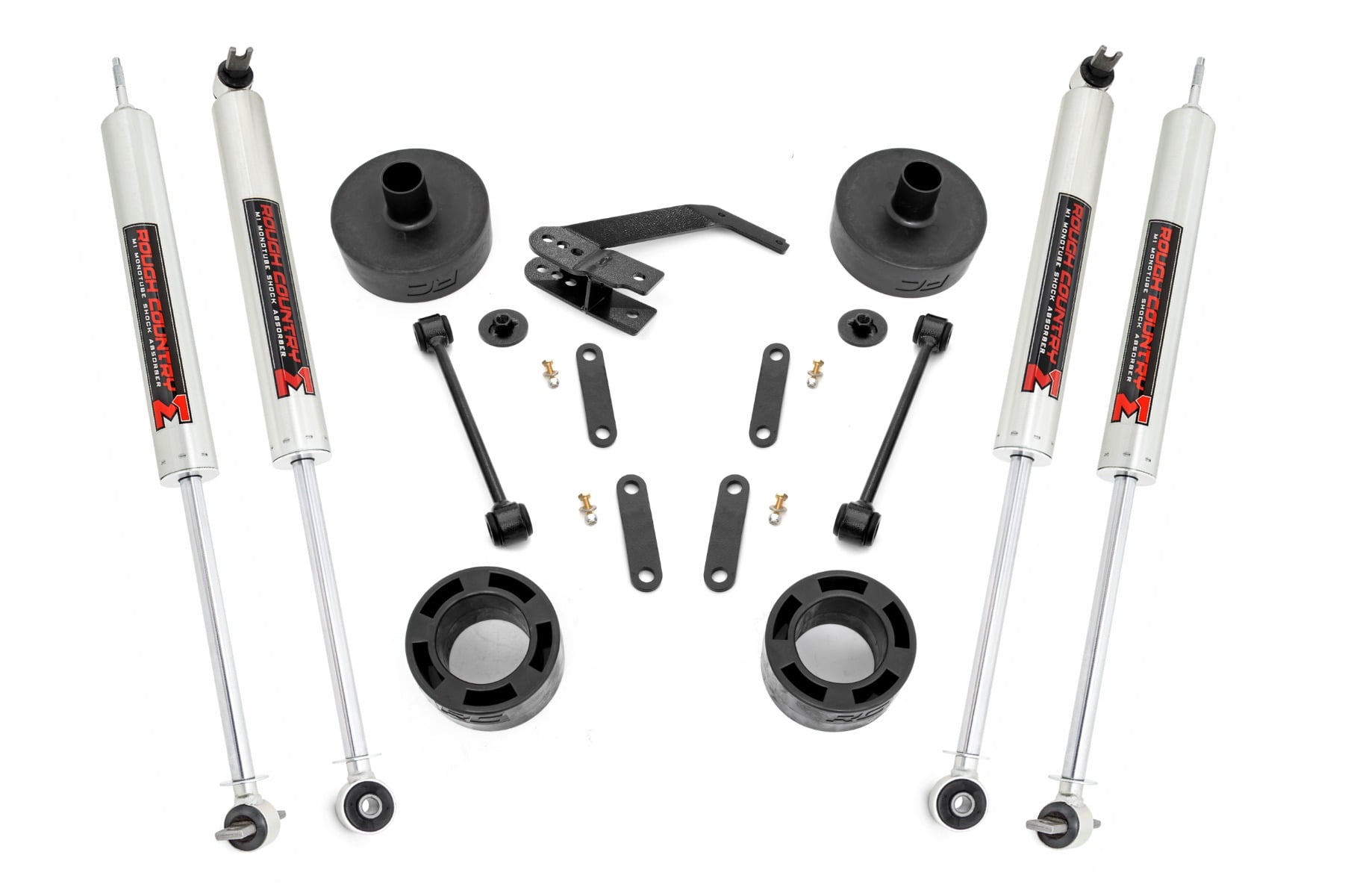 Rough Country 2.5" Series II Lift Kit for 2007-2018 Jeep Wrangler JK ...