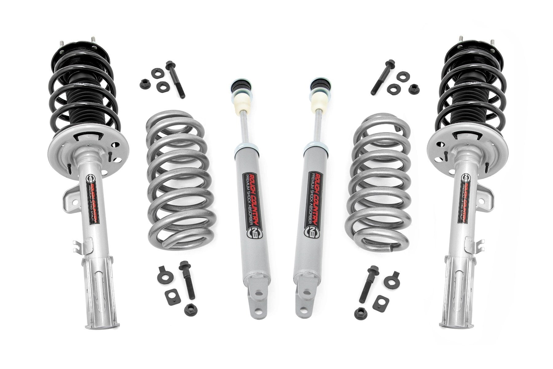 Rough Country 2" Lift Kit for 2011-2019 Ford Explorer 4WD - 400031 ...