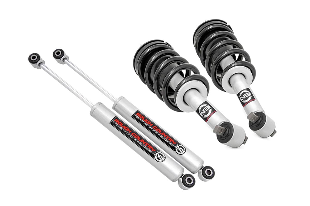 Rough Country 2" N3 Loaded Struts & N3 Combo 14-18 Chevy/GMC 1500 ...