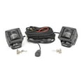 Rough Country 2" Square SAE LED Fog Lights | 2400 Lumens | Pair - 70907 ...