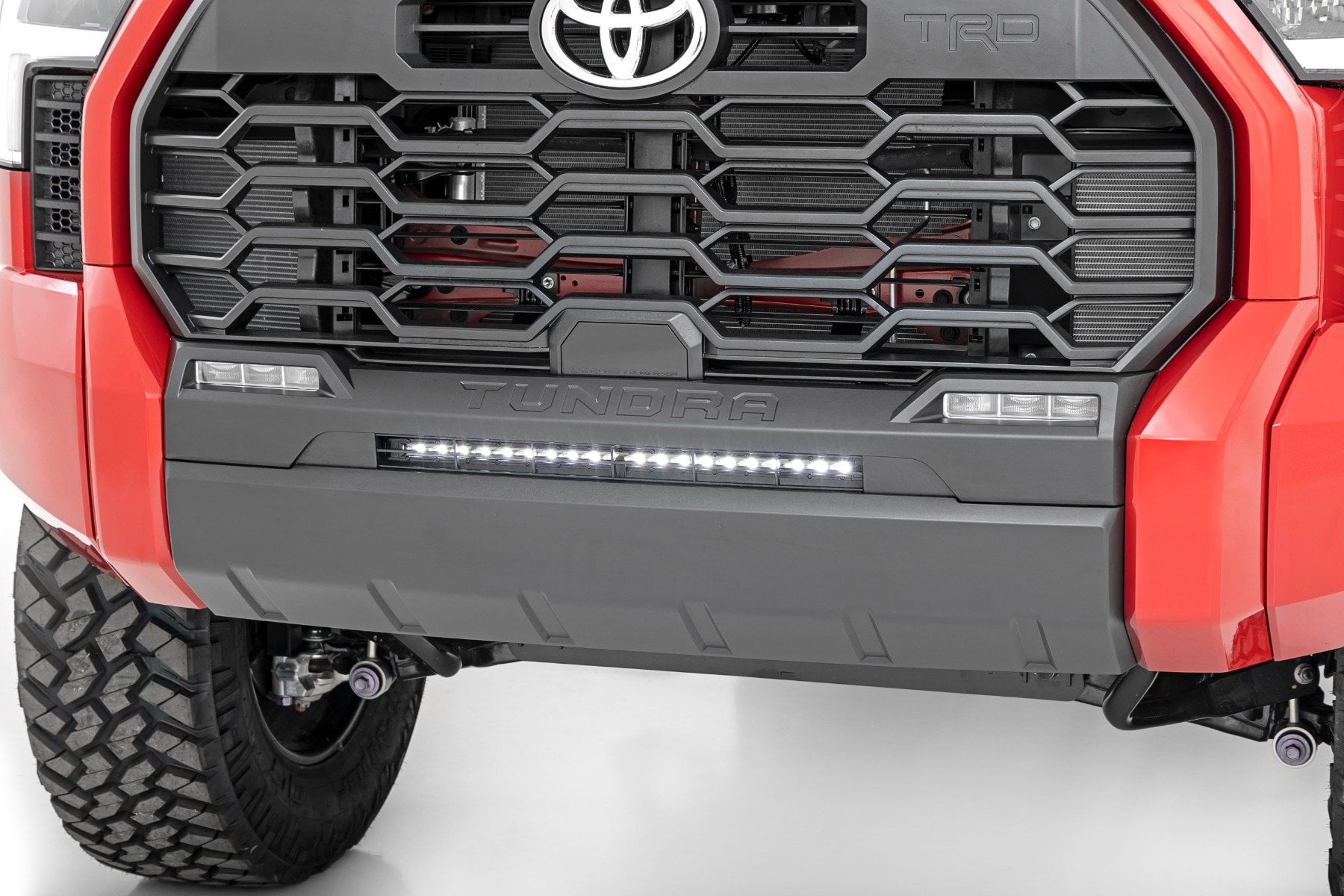 Rough Country 20" LED Slim Line Bumper Kit for 2022-2026 Toyota Tundra ...