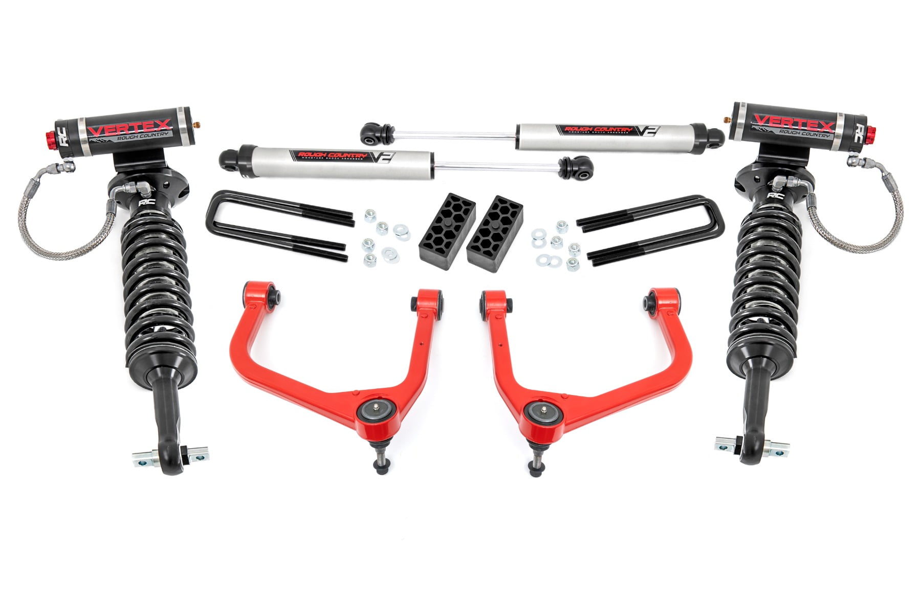 Rough Country 3.5" Vertex/V2 Lift Kit for 2019-2024 Chevy 1500 ...