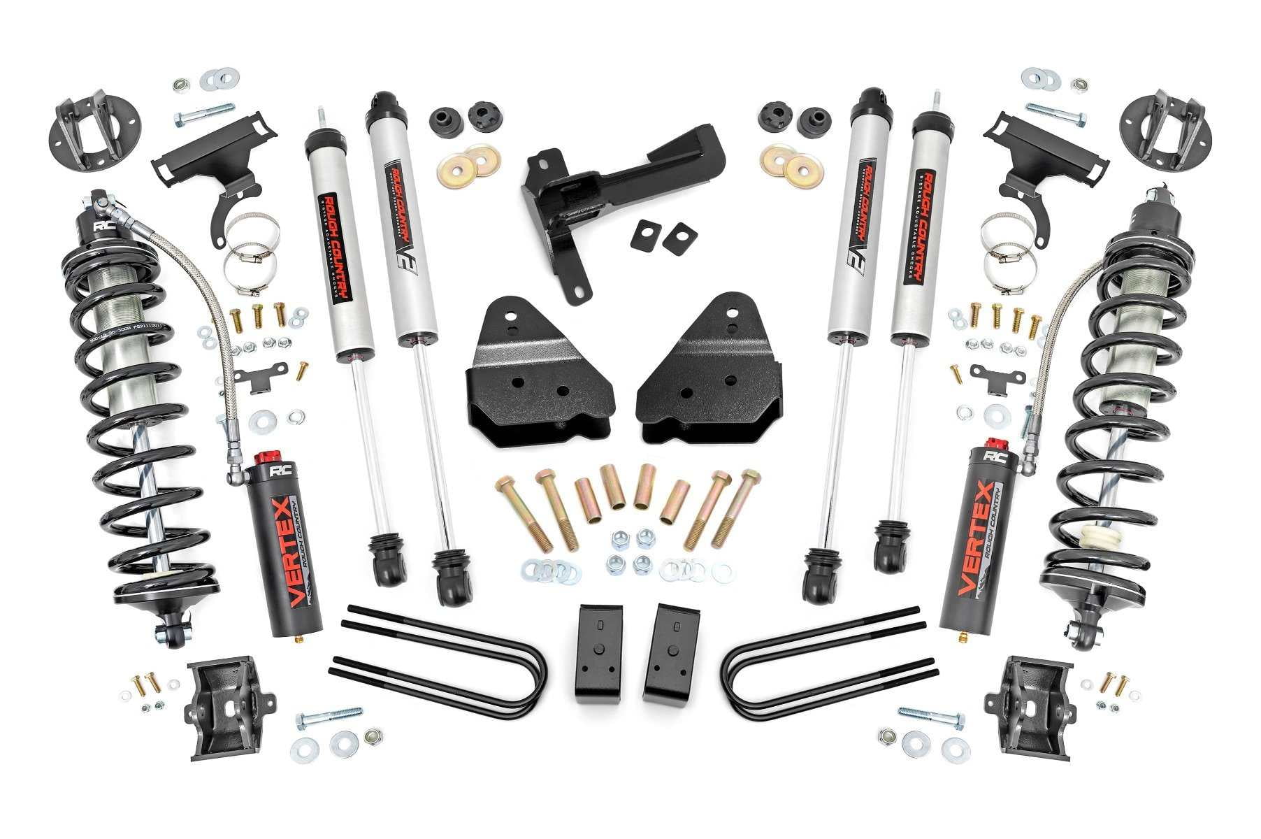 Rough Country 3" Coilover Conversion Lift Kit for 17-22 Ford Super Duty ...
